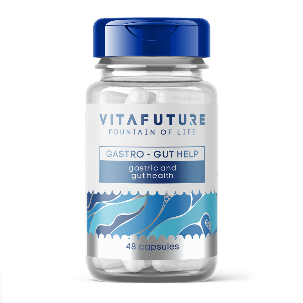 VITAFUTURE Gastro-Gut Help 48капс - за стомаха - БИОВИТАЛ